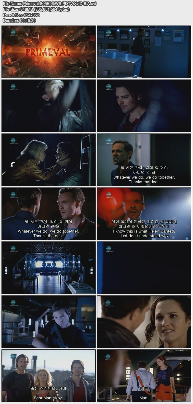 [영드.통합] 프라이미벌 시즌5 (E06) - 원시의습격.Primeval,무료다운 및 실시간 감상! : 파일캐스트