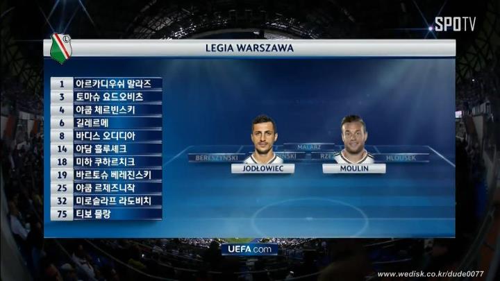 1617시즌 챔스 조별예선 레알마드리드 vs 레기야 바르샤바 161019 [국내방송] 토렌트