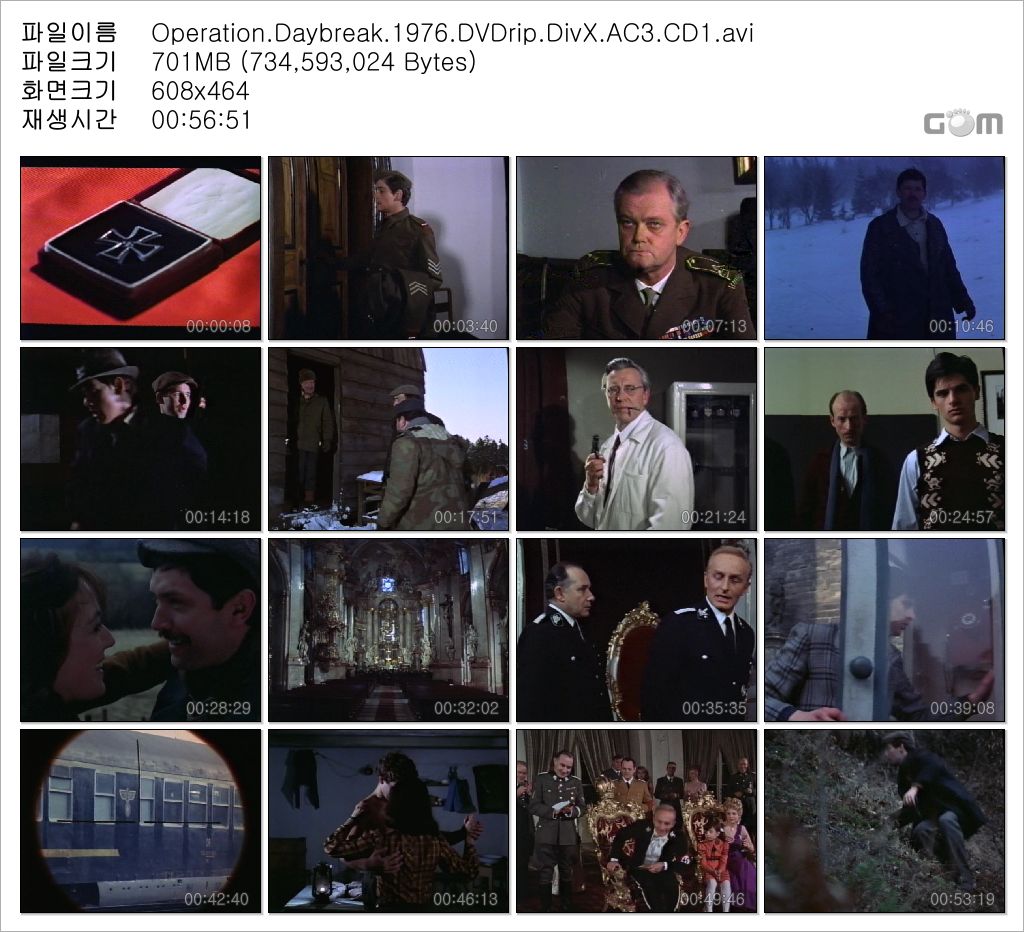 [잊혀져 가는 명작]새벽의 7인(Operation Daybreak 1976),무료다운 및 실시간 감상! : 파일캐스트