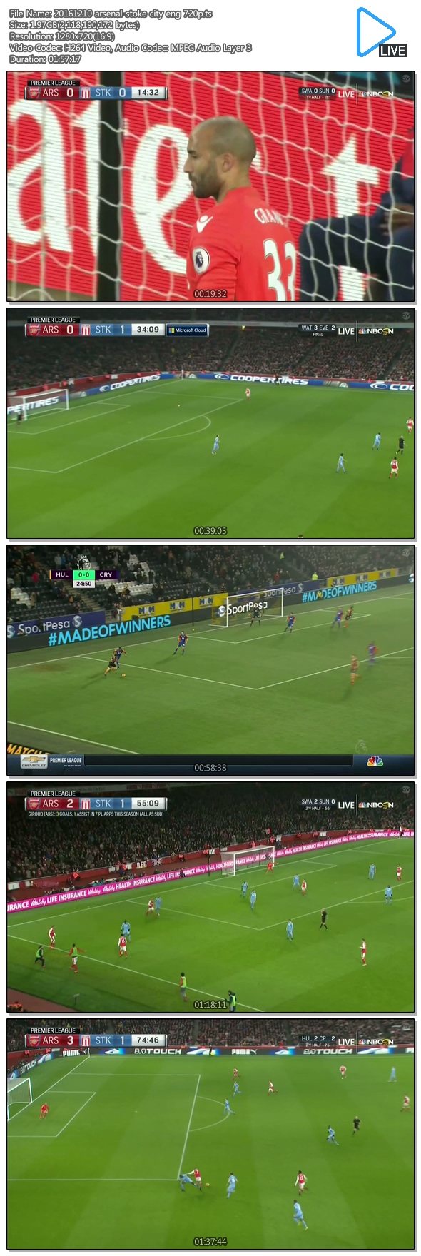 [EPL]15R 아스날 vs 스토크시티 161210[영어해설,고화질],무료다운 및 실시간 감상! : 파일캐스트