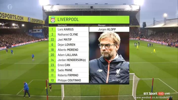 [EPL]10R 크리스탈팰리스 vs 리버풀 161029 [영어해설,고화질],무료다운 및 실시간 감상! : 파일캐스트