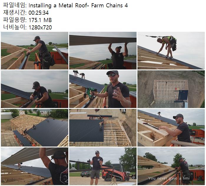 Installing a Metal Roof- Farm Chains 4 torrent