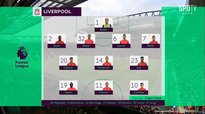 [EPL] 9R 리버풀 vs WBA 161022 [국내방송],무료다운 및 실시간 감상! : 파일캐스트